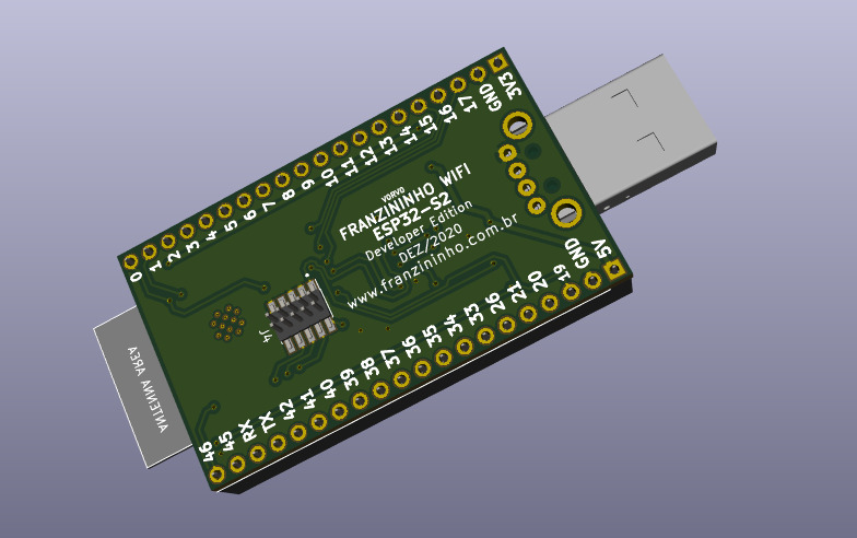 Franzininho-WIFI: An ESP32-S2-based Board for Educational Projects ...